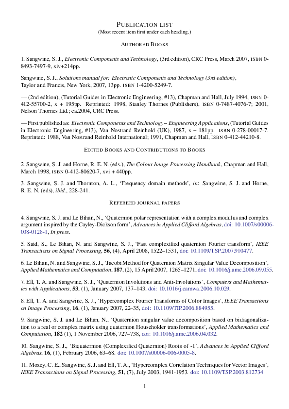 (PDF) Color-grayscale image registration using hypercomplex phase ...