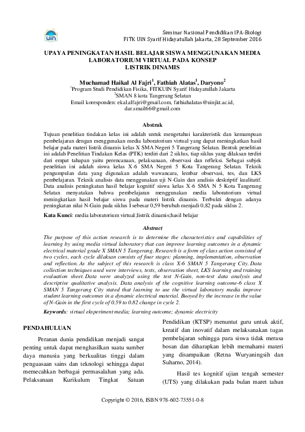 (PDF) Upaya Peningkatan Hasil Belajar Siswa Menggunakan Media Laboratorium Virtual Pada Konsep ...