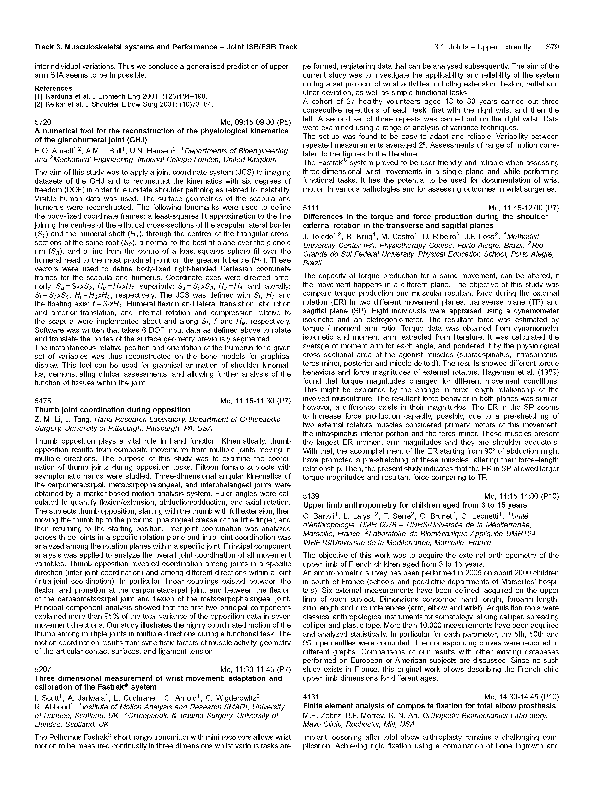 (PDF) Differences in the torque and force production during the ...