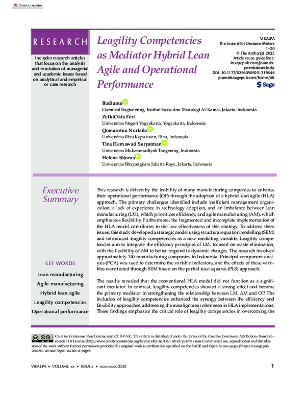 (PDF) leagility competencies as mediator hybrid lean agile and ...
