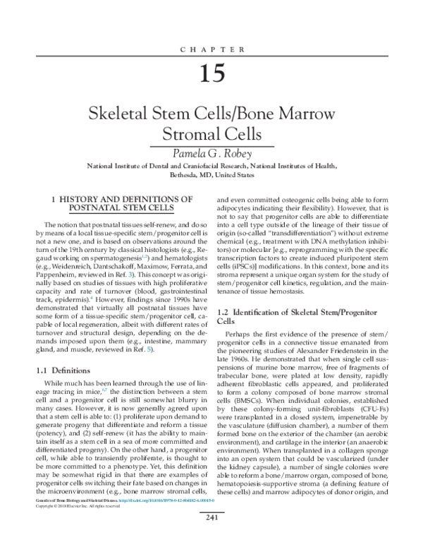 (PDF) Genetics of Bone Biology and Skeletal Disease: Second Edition