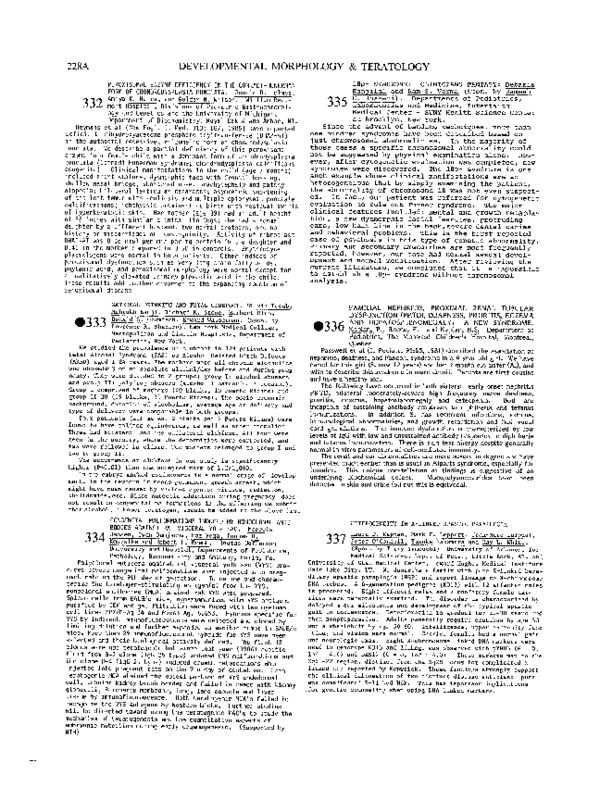 (PDF) Peroxisomal Enzyme Deficiency in the Conradi–Hunerman Form of ...