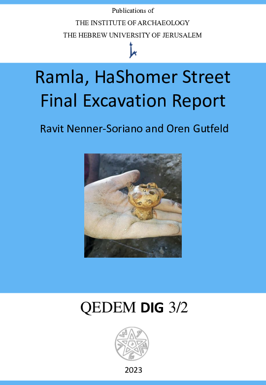(PDF) Ramla, HaShomer Street Final Excavation Report