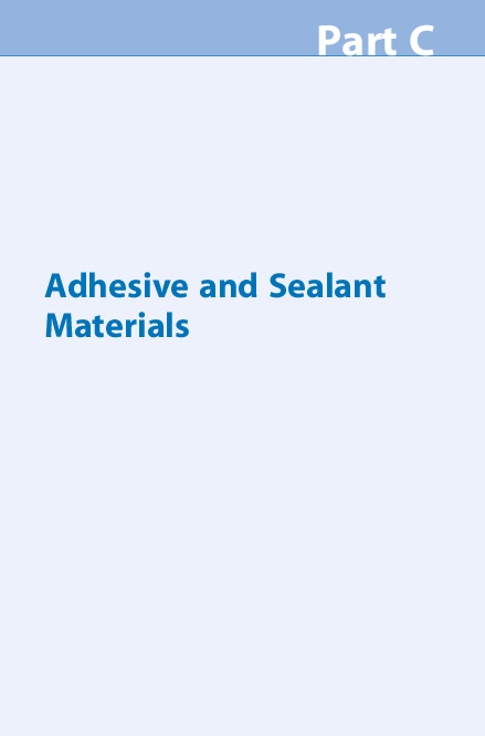 (PDF) Classification of Adhesive and Sealant Materials