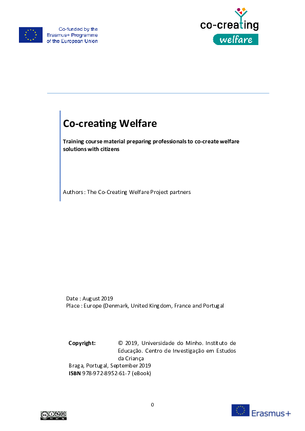 (PDF) Co-creating welfare: training course material preparing ...