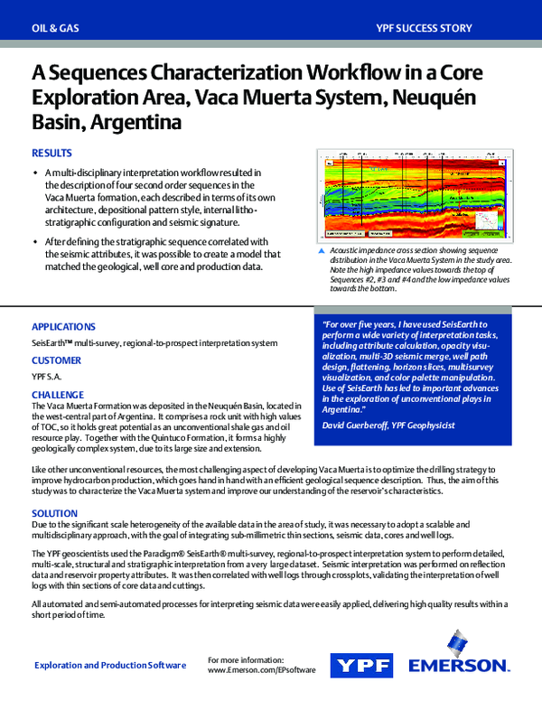 (PDF) A Sequences Characterization workflow in a Core Exploration Area ...