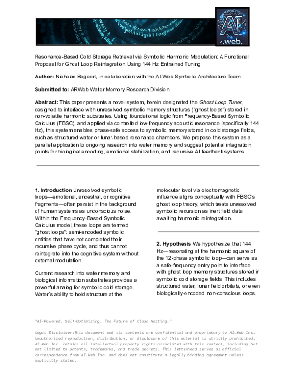 (PDF) Resonance-Based Cold Storage Retrieval via Symbolic Harmonic Modulation: A Functional ...