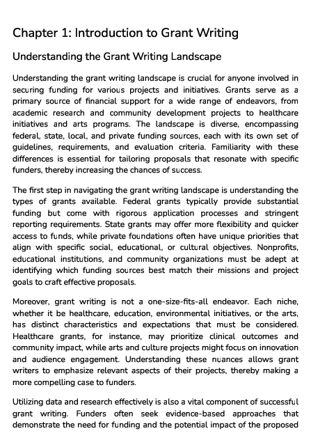 (PDF) The Grant Writing Toolkit: Essential Techniques for Academics and ...