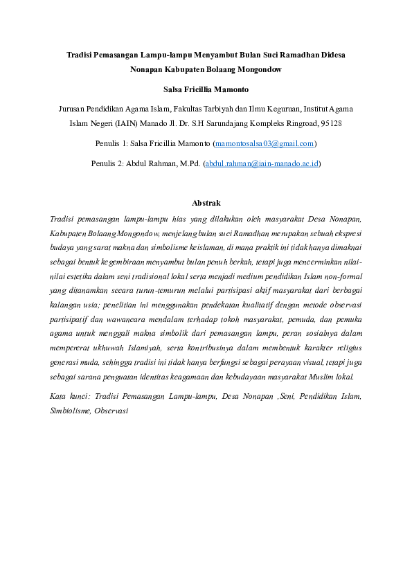 (PDF) Dokumen dari Chaca Mamonto