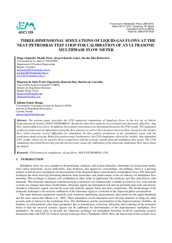 (PDF) Three-Dimensional Simulations of Liquid-Gas Flows at the NEAT ...