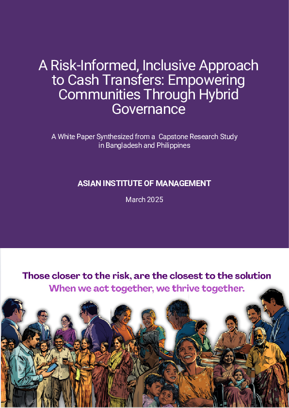 (PDF) A Risk-Informed, Inclusive Approach to Cash Transfers: Empowering ...