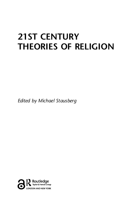 (PDF) A RATIONAL CHOICE-BASED THEORY OF RELIGION On Rodney Stark and ...