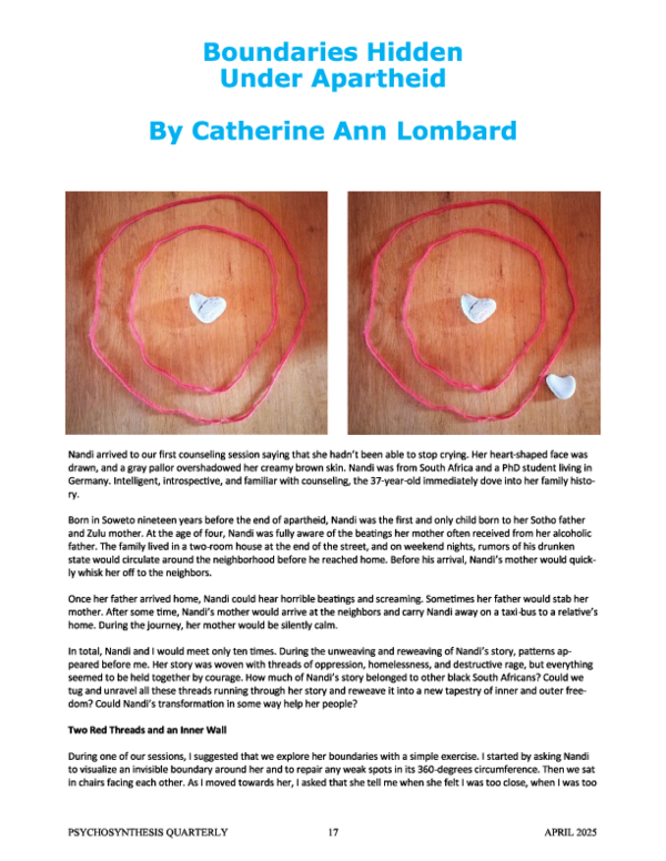 (PDF) Boundaries Hidden Under Apartheid