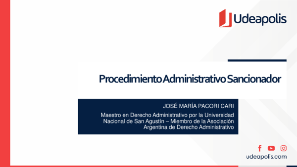 (PDF) ANÁLISIS DEL PROCEDIMIENTO ADMINISTRATIVO - AUTOR JOSÉ MARÍA PACORI CARI