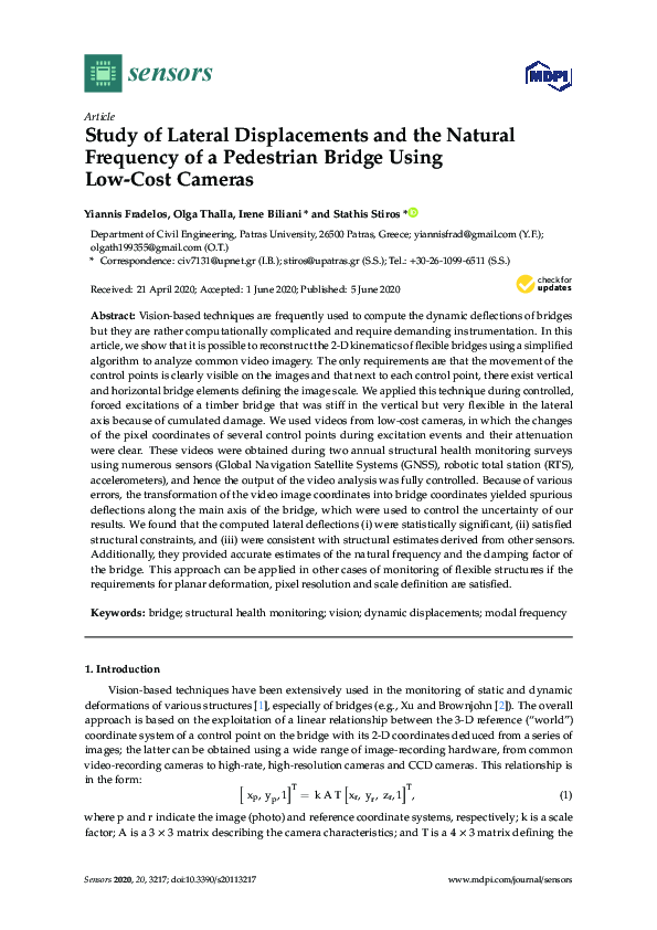 (PDF) Study of Lateral Displacements and the Natural Frequency of a ...