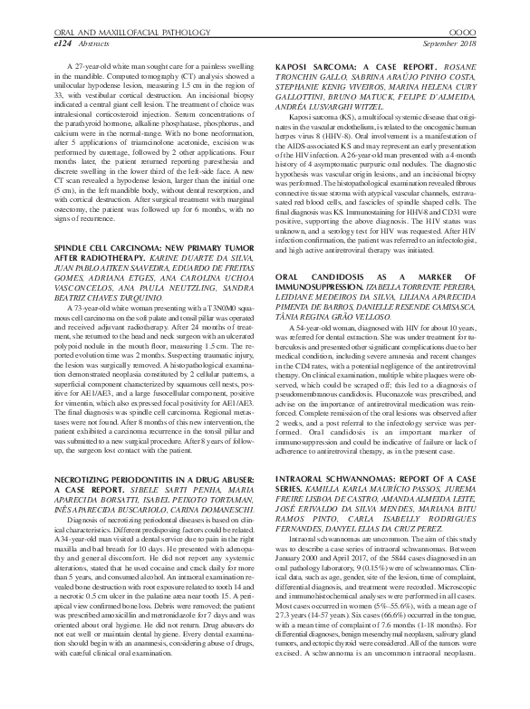 (PDF) Necrotizing Periodontitis in a Drug Abuser: a Case Report