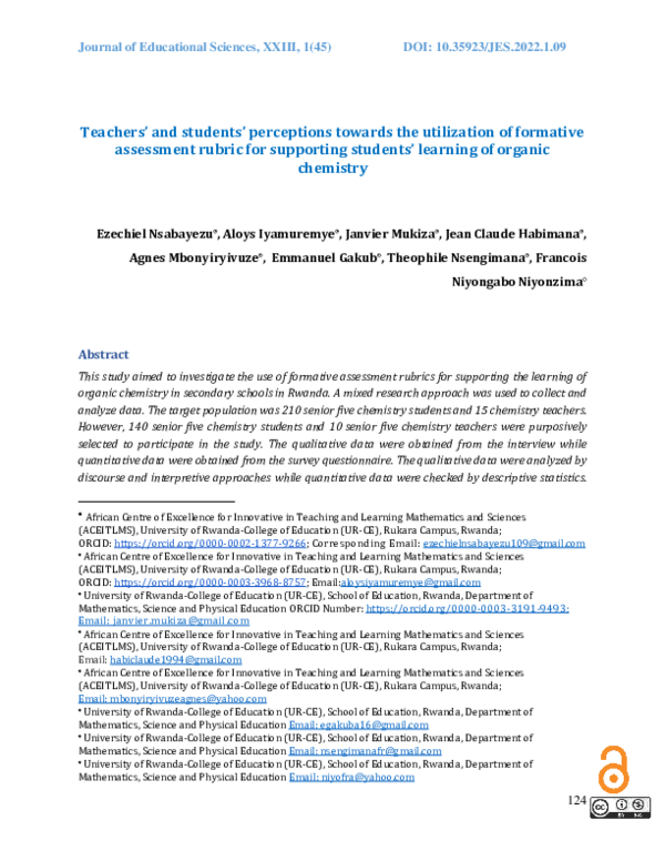 (PDF) Teachers’ and students’ perceptions towards the utilization of ...