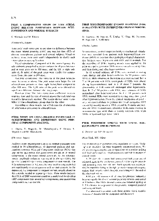 (PDF) Posterior spiking with visual hallucinations and blindness