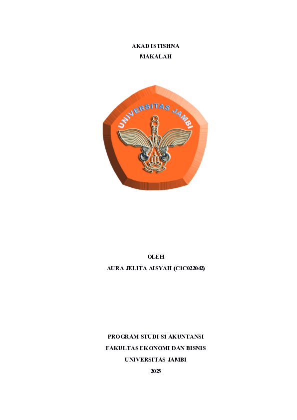 (PDF) AKAD ISTISHNA