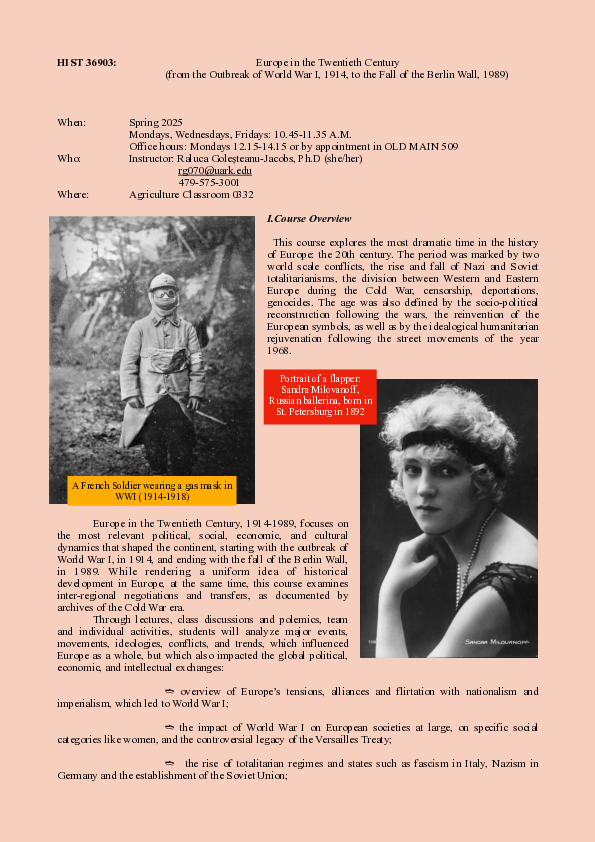 (PDF) Golesteanu Jacobs _UARK_History Dep., Spring 2025_History in the ...