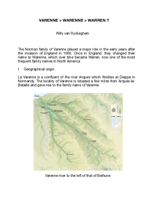 (PDF) Varenne Warenne Warren