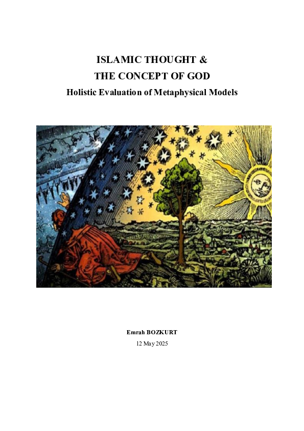 (PDF) Holistic Evaluation of Metaphysical Models: ISLAMIC THOUGHT & THE ...