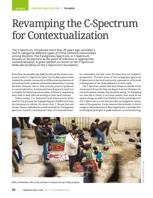 (PDF) Revamping the C1-6 Spectrum