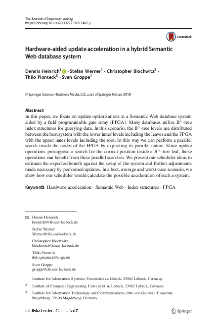 (PDF) Hardware-aided update acceleration in a hybrid Semantic Web ...