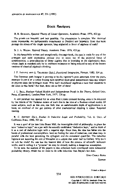 Pdf Spectral Theory Of Linear Operators