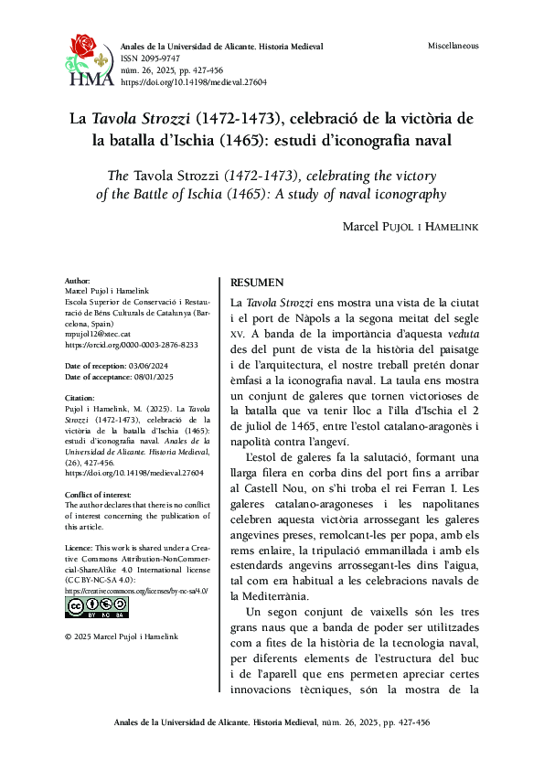 (PDF) La Tavola Strozzi (1472-1473), celebració la victòria de la ...