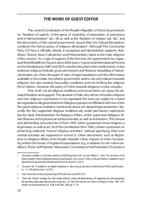 (PDF) The Word of Guest Editor