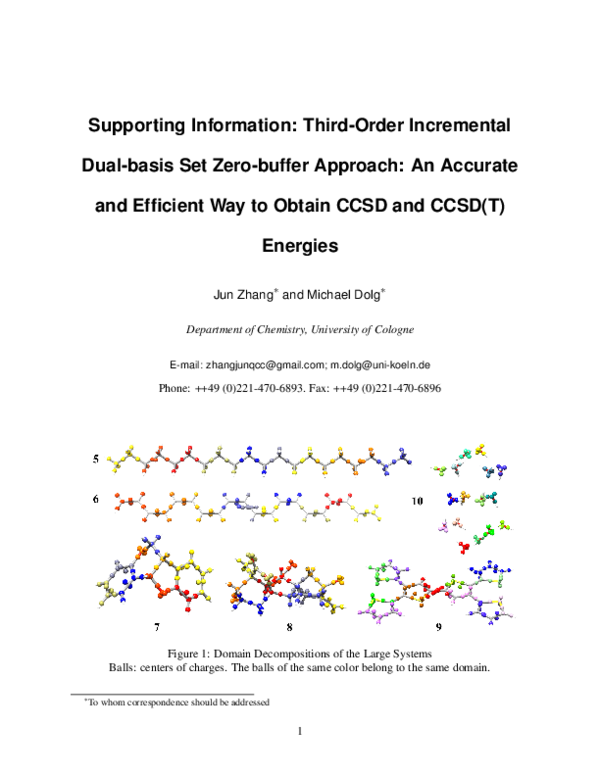 (PDF) Third-Order Incremental Dual-Basis Set Zero-Buffer Approach: An ...
