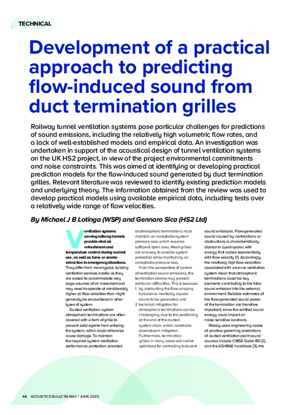 (PDF) Development of a practical approach to predicting flow-induced ...