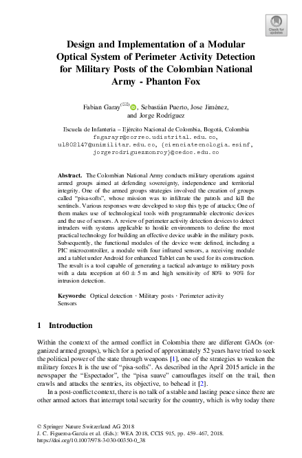 (PDF) Design and Implementation of a Modular Optical System of ...