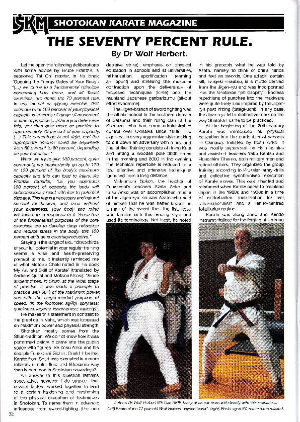 (PDF) THE SEVENTY PERCENT RULE