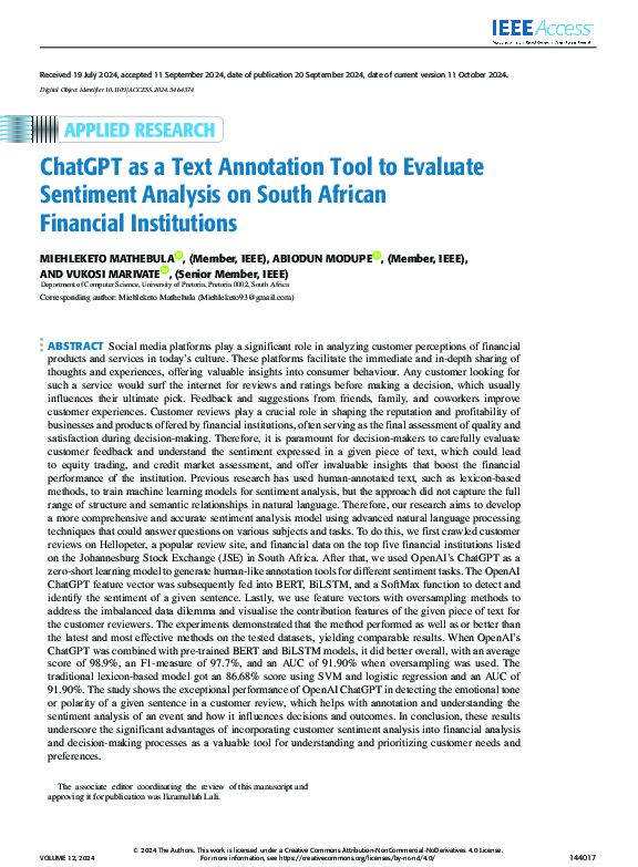 (PDF) ChatGPT as a Text Annotation Tool to Evaluate Sentiment Analysis ...