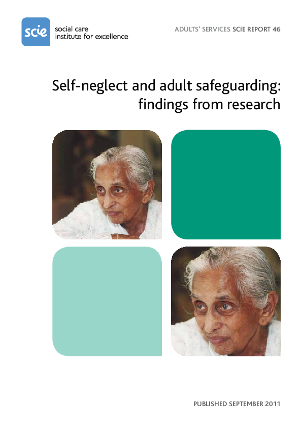 (PDF) Self-neglect and adult safeguarding: findings from research