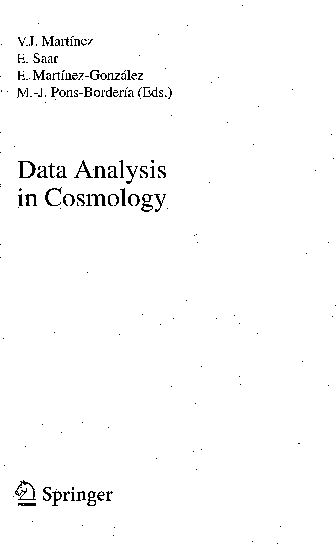 (PDF) Data Analysis in Cosmology