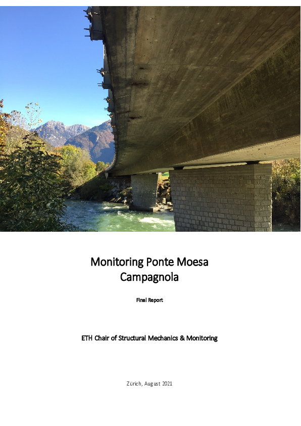 (PDF) Ponte Moesa Campagnola bridge - Artificial damage scenarios ...
