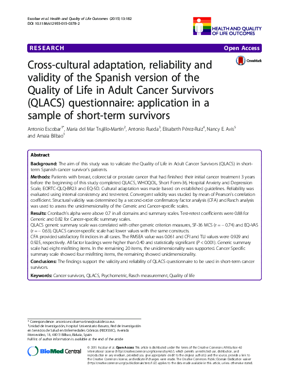 (PDF) Cross-cultural adaptation, reliability, and validity of the Russian version of the Spine ...