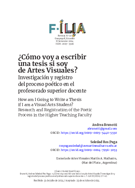 (PDF) Cómo voy a escribir una tesis si soy de Artes Visuales ...