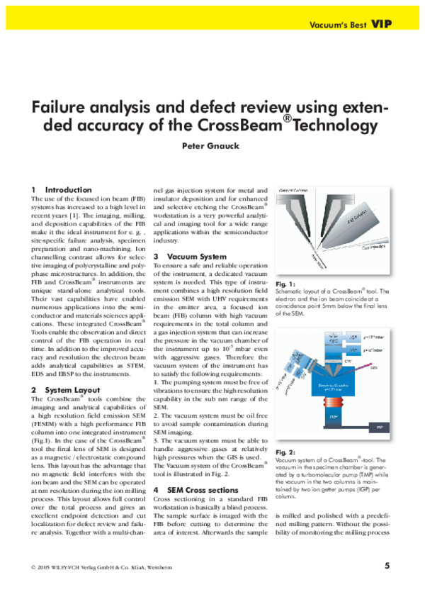 (PDF) Failure analysis and defect review using extended accuracy of the ...