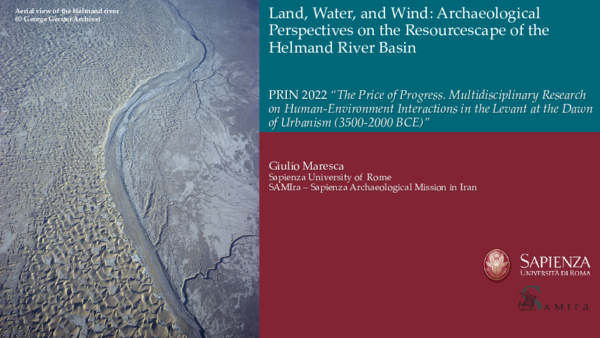 (PDF) 2025. Land, Water, and Wind: Archaeological Perspectives on the ...