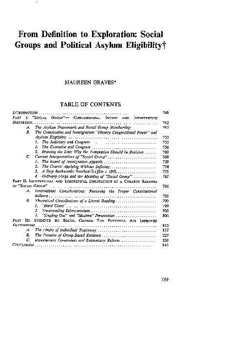 (PDF) From Definition to Exploration: Social Groups and Political ...