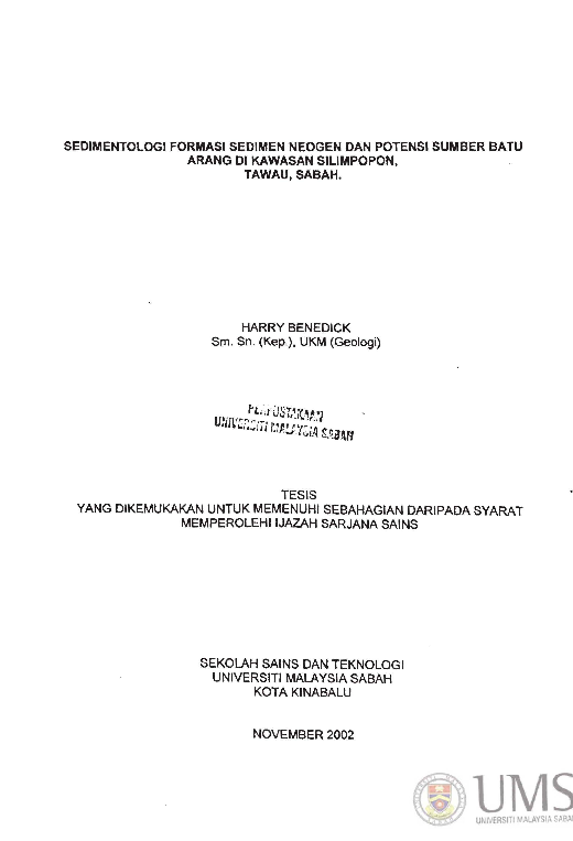(PDF) Sedimentologi formasi sedimen neogen dan potensi sumber batu ...