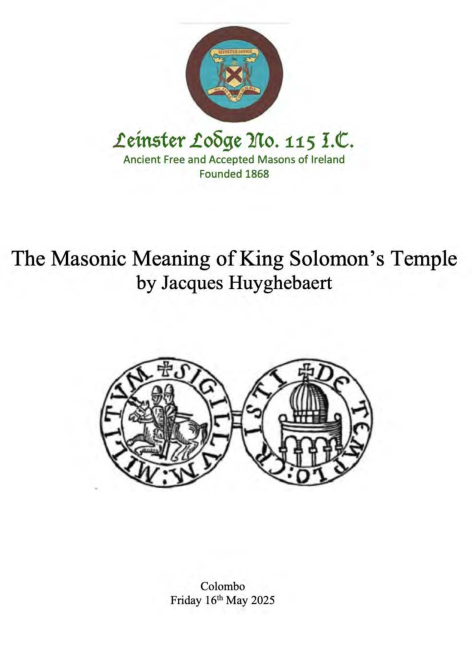(PDF) The Masonic Meaning of King Solomon’s Temple (r2)