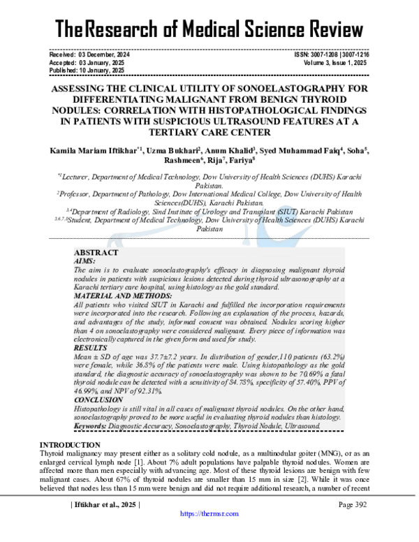 (PDF) The Research of Medical Science Review