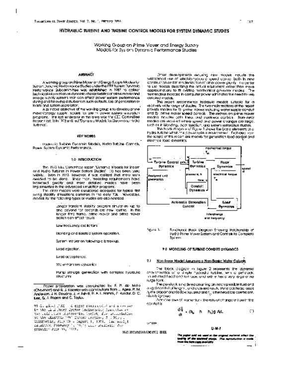 (PDF) IEEE Report used as reference to my work on Hydro (Cascaded Power ...