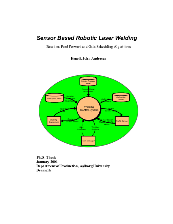 (PDF) Sensor based robot laser welding - based on feed forward and gain sceduling algorithms