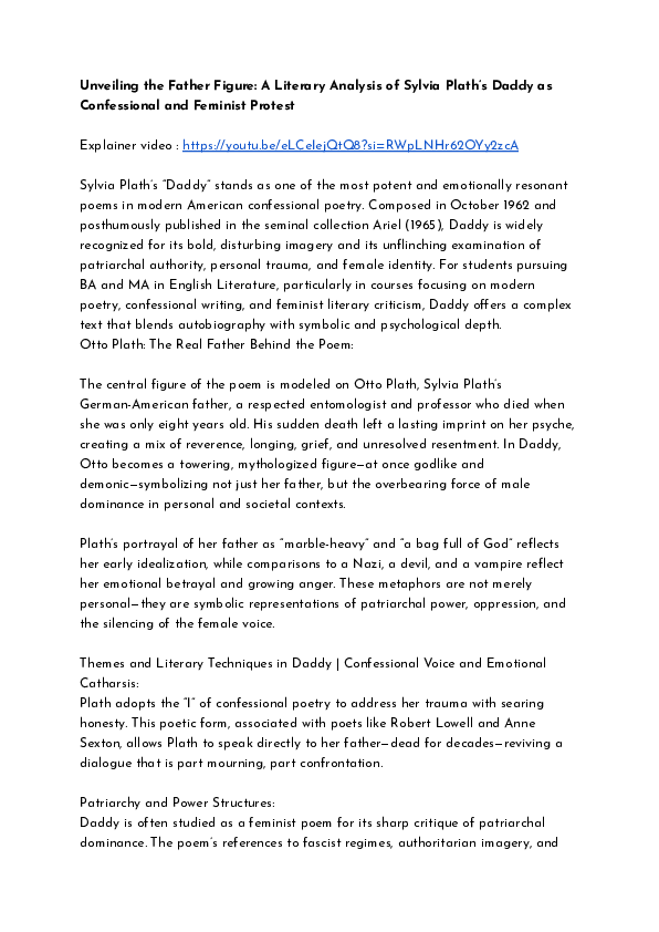 (PDF) "Breaking Patriarchy and Finding Voice: A Feminist and ...